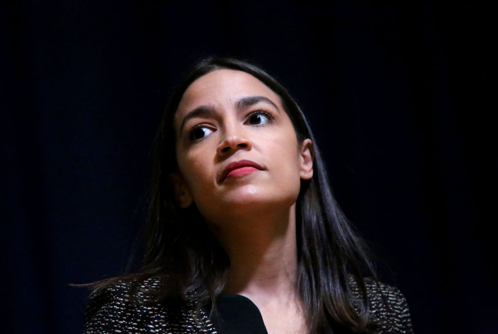 SEE IT: AOC flies first-class to Bernie Sanders’ ‘Fight Oligarchy ...
