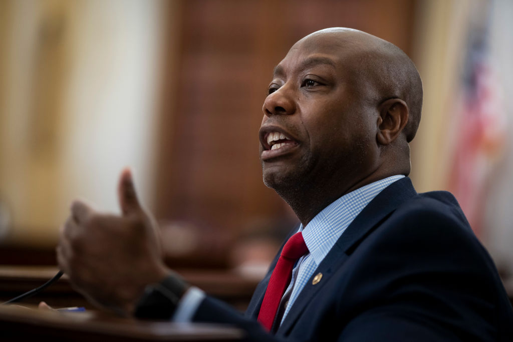 REPORT: Tim Scott launches bid for leadership spot as GOP seeks to ...